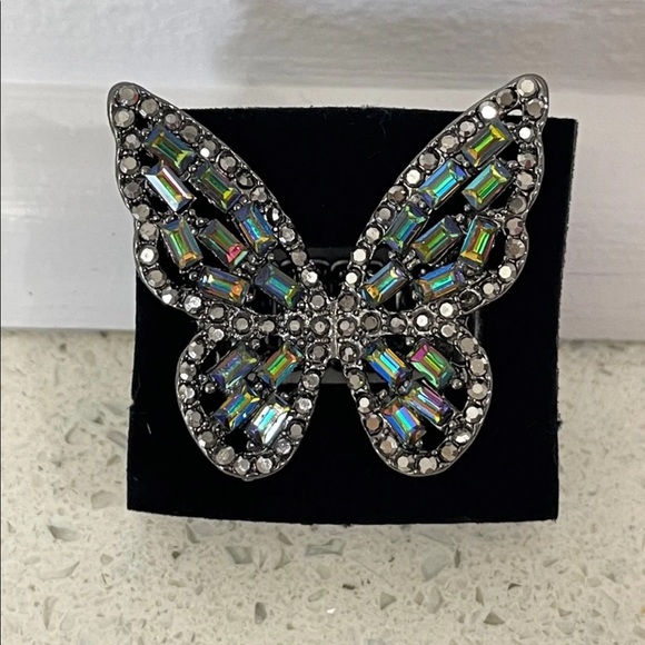 paparazzi | Jewelry | Paparazzi Flauntable Flutter Multi Oil Spill Ring | Poshmark